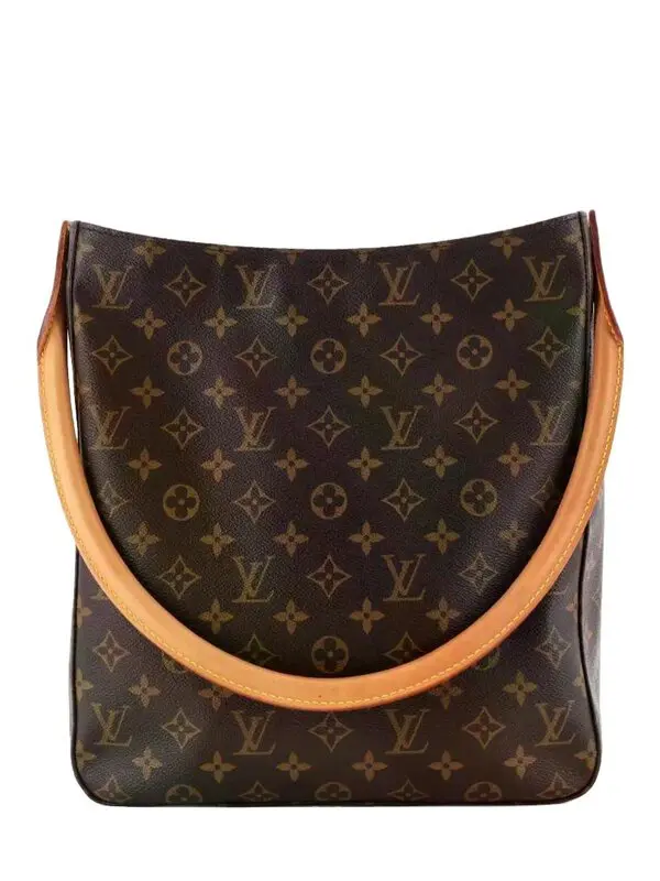 LOUIS VUITTON Looping Gm Monogram Shoulder Bag - Brown