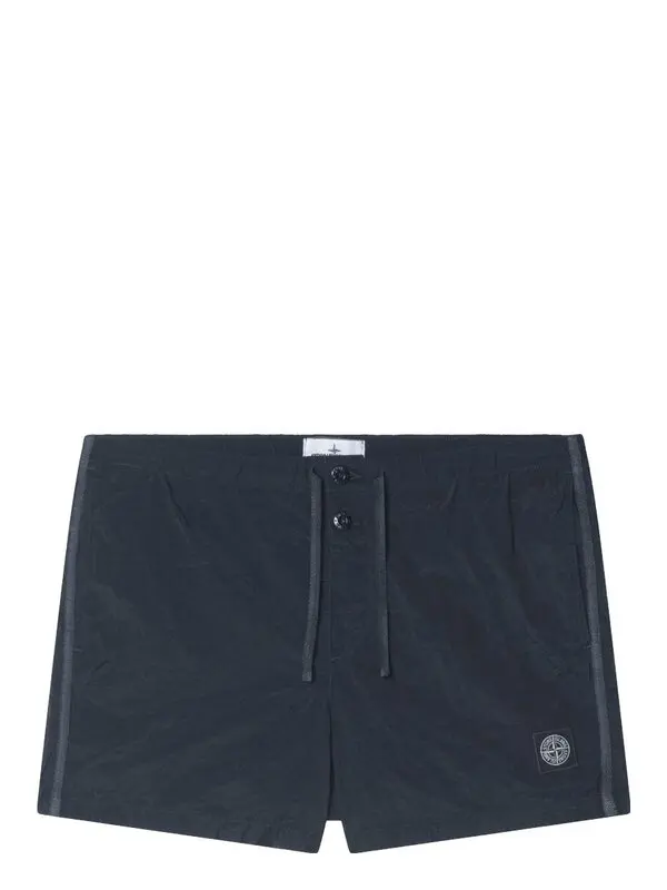 Stone Island Nylon Swim Shorts - Blue