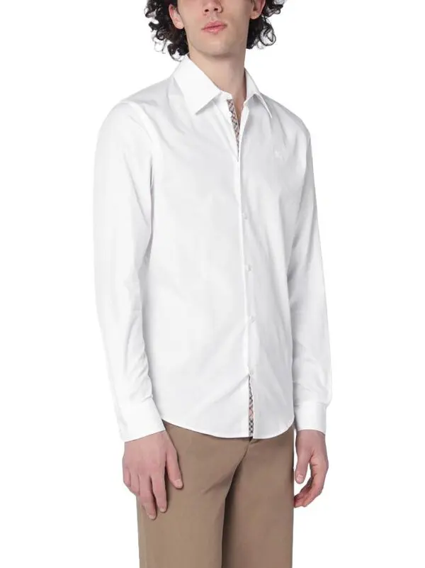 Burberry Cotton Poplin Shirt - White