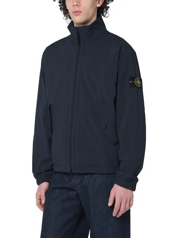 Stone Island Zip-up Jacket - Blue