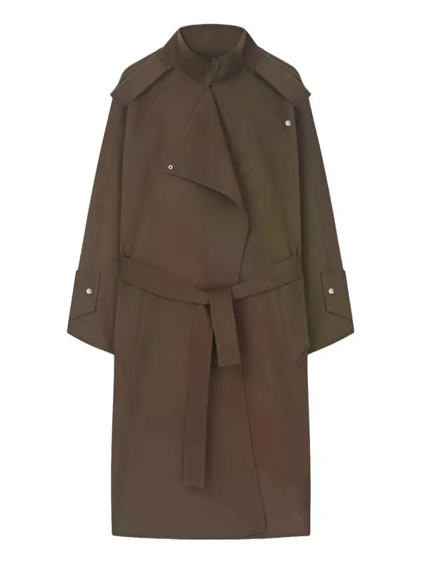 AERON Cody Belted Coat - Brown