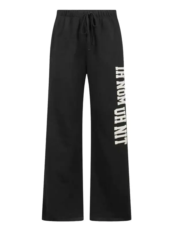 IH NOM UH NIT Logo-detail Track Pants - Black