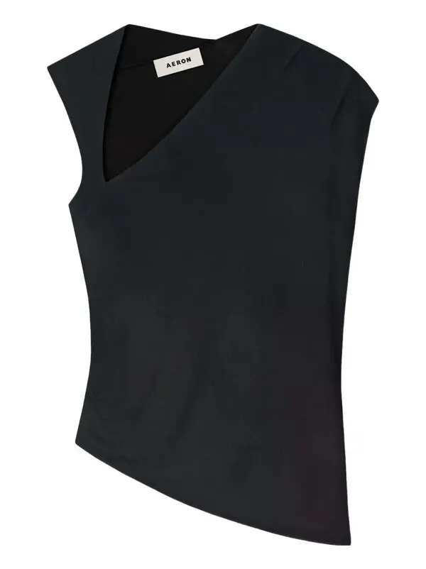 AERON Samantha Asymmetric Top - Black