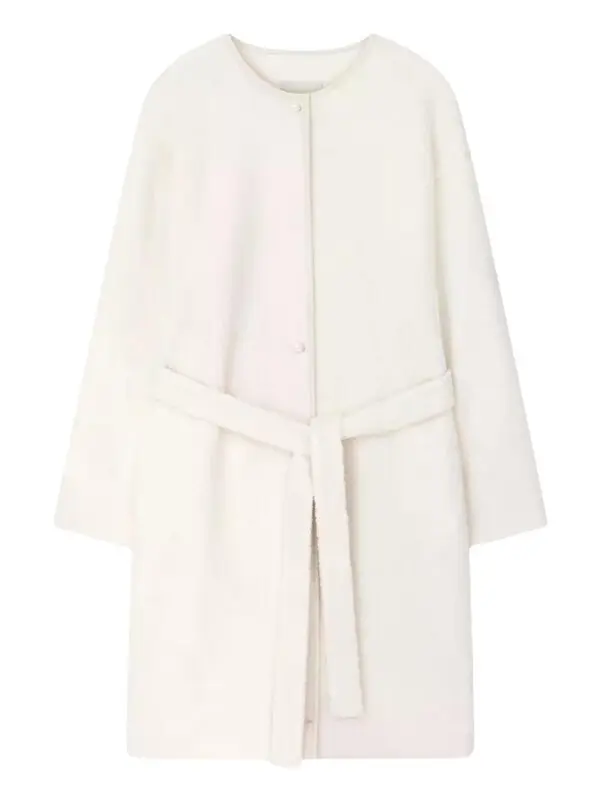 AERON Belted Coat - Neutrals
