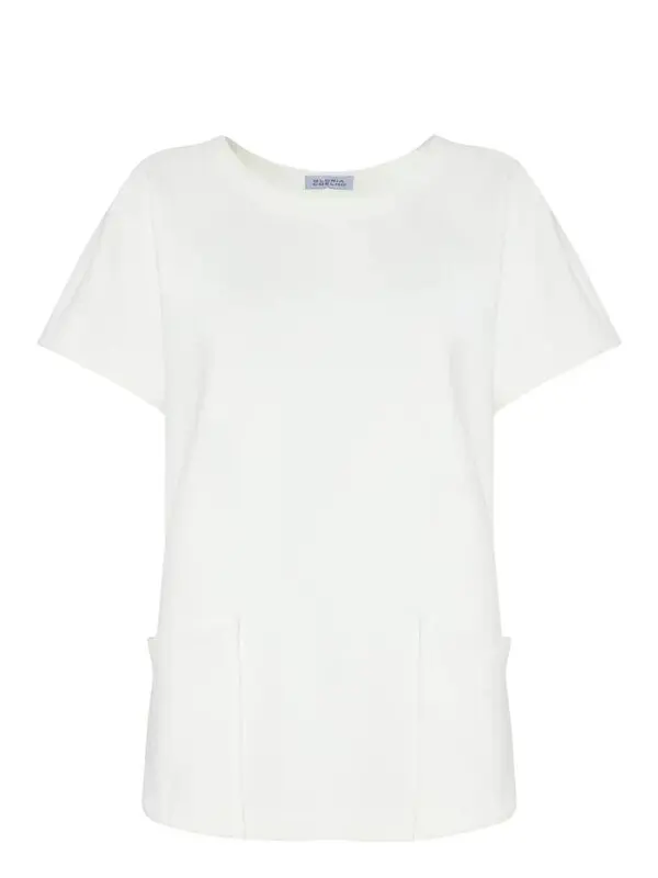 GLORIA COELHO Pocket T-shirt - White