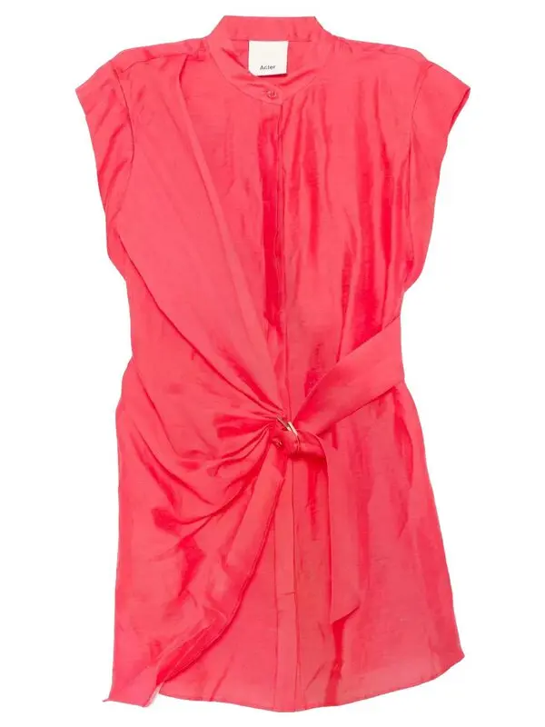Acler Belted Dress - Pink