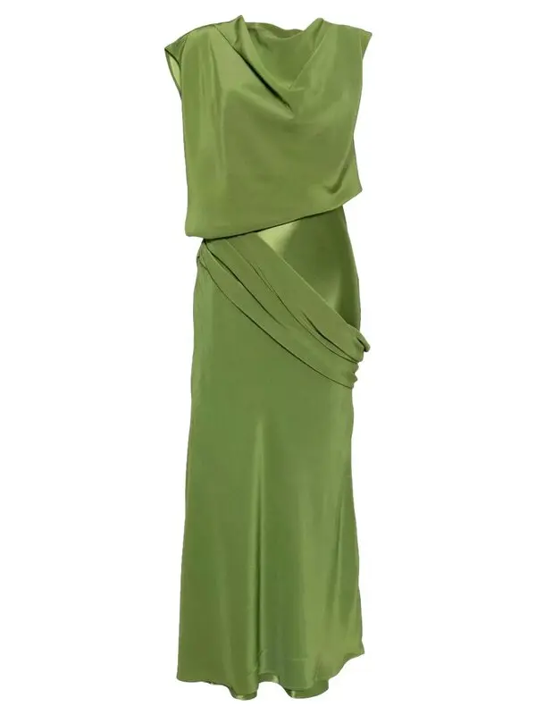 Acler Woolline Maxi Dress - Green