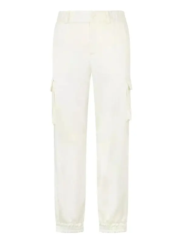 Philipp Plein Patch-pocket Drawstring Cargo Pants - Neutrals