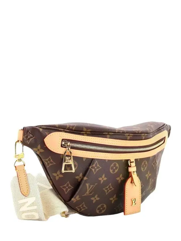 LOUIS VUITTON High Rise Bum Bag Monogram Canvas - Brown