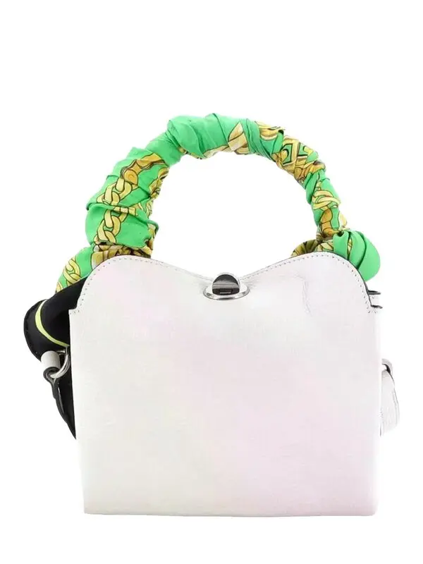 Balenciaga Flap Scarf Top Handle Xs Shoulder Bag - Green