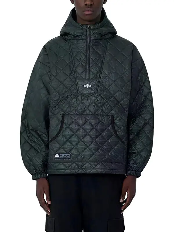 UMBRO Padded Half-zip Hoodie - Green