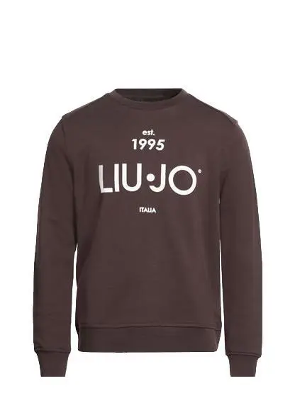 LIU •JO MAN Fleece Sweatshirt - Brown