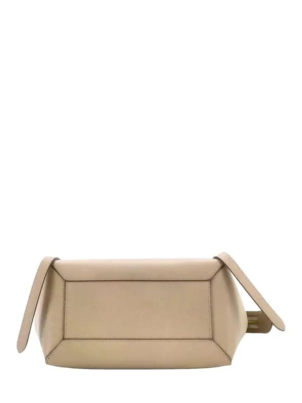 Celine Belt Bag Textured Leather Micro Satchel - Neutrals