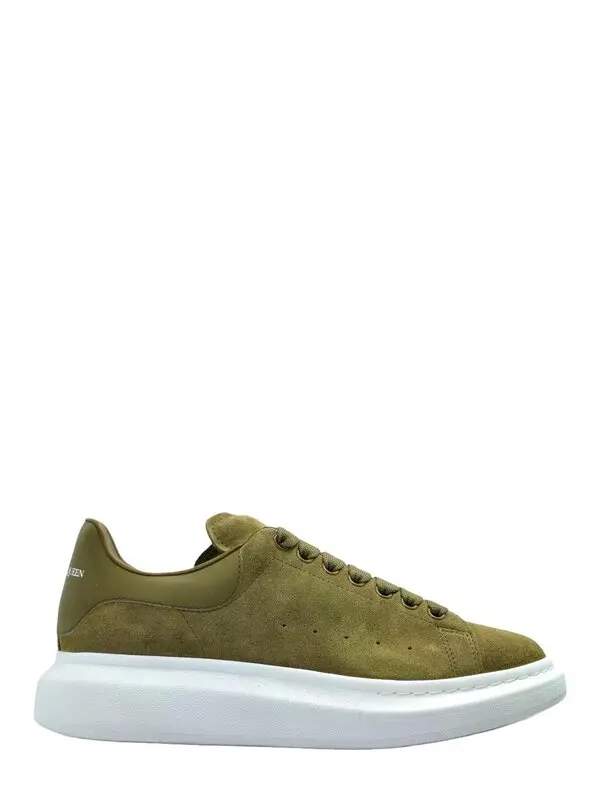 Alexander McQueen Logo-print Sneakers - Green