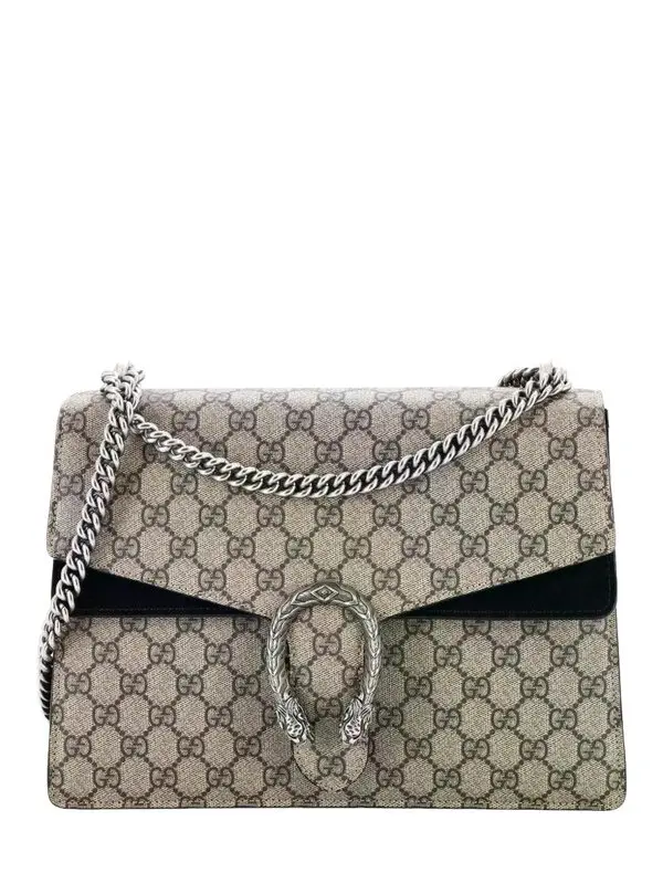 Gucci Dionysus Gg Coated Canvas Medium Shoulder Bag - Brown