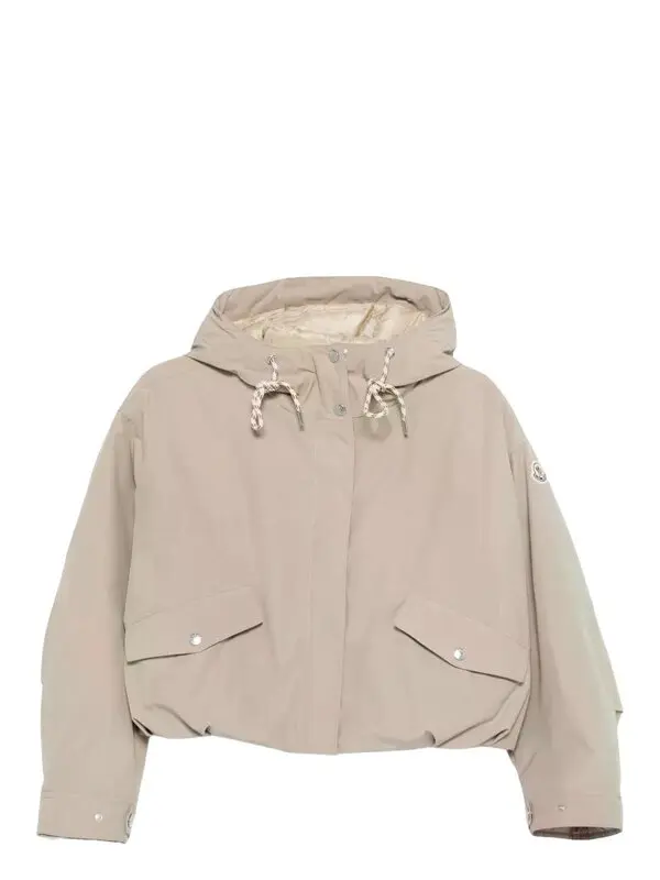 Moncler Eucalyptus Hooded Jacket - Neutrals