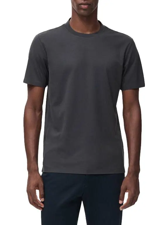 Mango Coolmax® Slim Fit T-shirt - Dark Green Grey