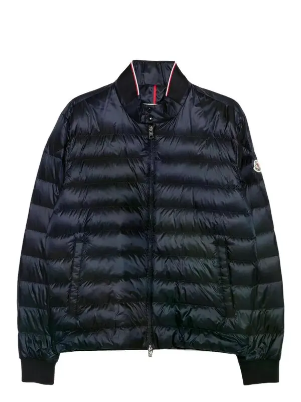 Moncler Logo-patch Jacket - Blue