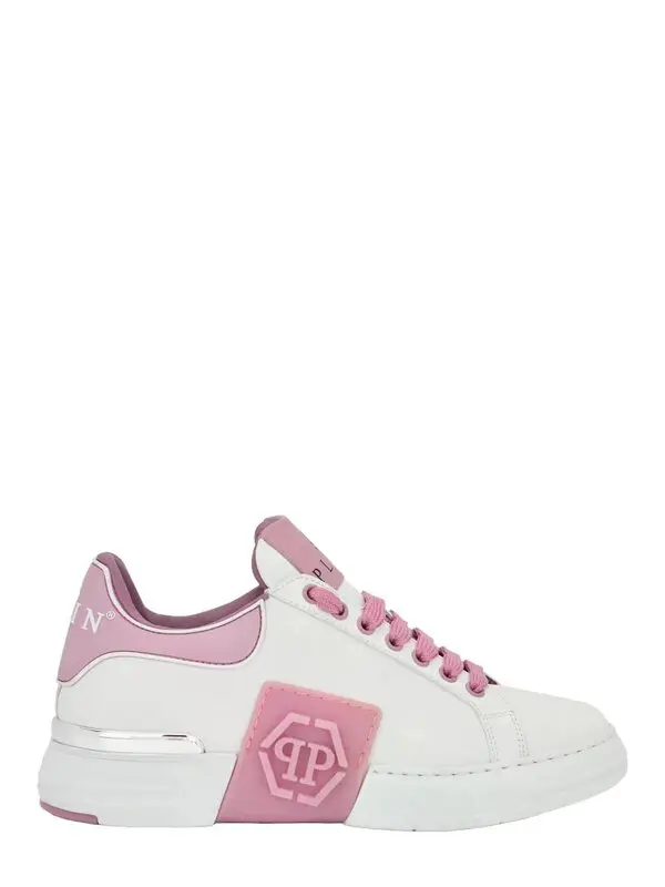 Philipp Plein Phantom Kick$ Low-top Sneakers - White