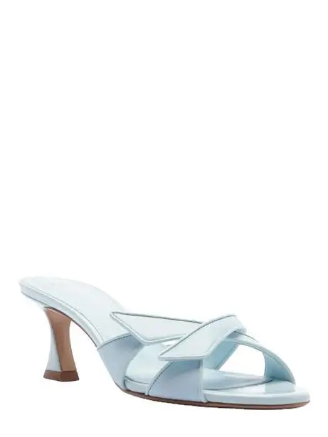ALEXANDRE BIRMAN Tita Crisscross Slide Sandal - Dust Blue