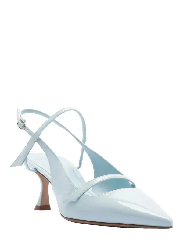 ALEXANDRE BIRMAN Tita Pointed Toe Slingback Pump - Dust Blue