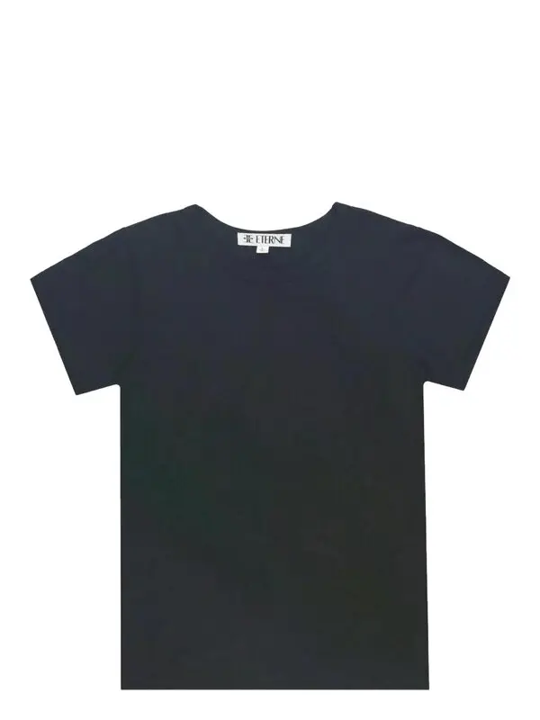 Eterne Crew-neck Short-sleeve T-shirt - Black
