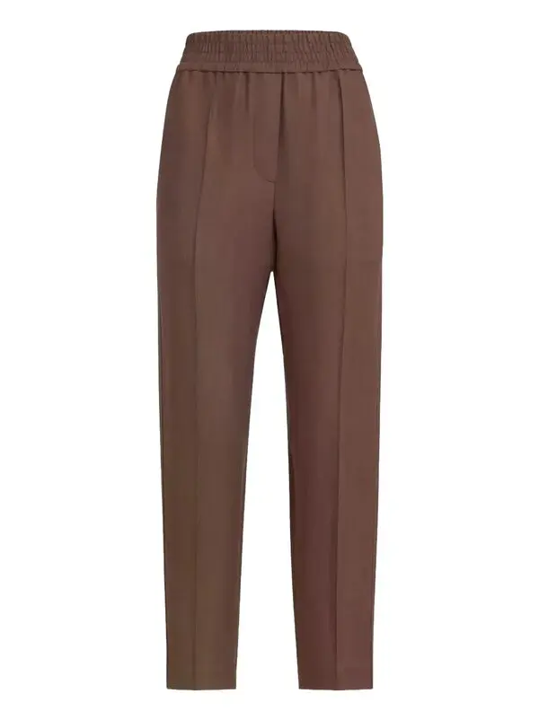 Brunello Cucinelli Fluid Baggy Trousers - Brown