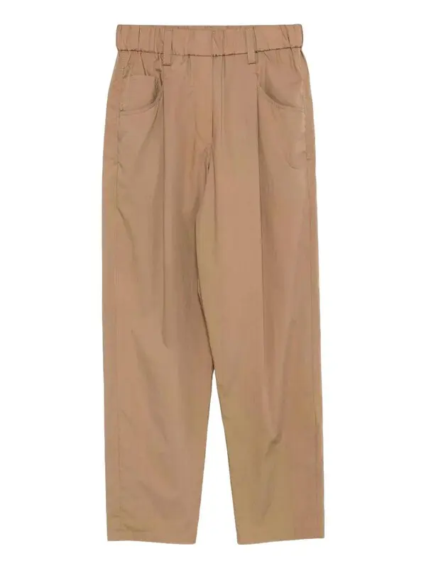 Brunello Cucinelli Elasticated Trousers - Neutrals