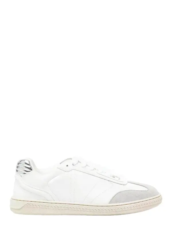 Versace Logo-plaque Sneakers - White