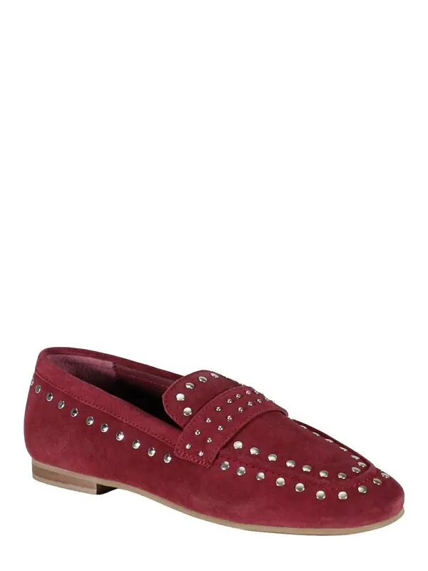 DIBA TRUE Can Yon Suede Loafer - Deep Cherry