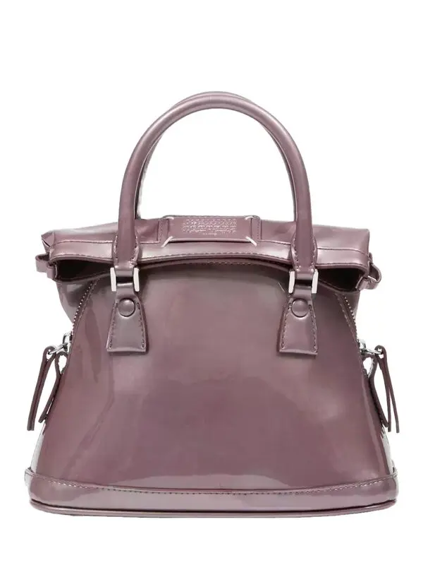 MAISON MARGIELA Mini 5ac Tote - Purple