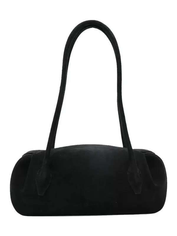 Yuzefi Oyster Shoulder Bag - Black
