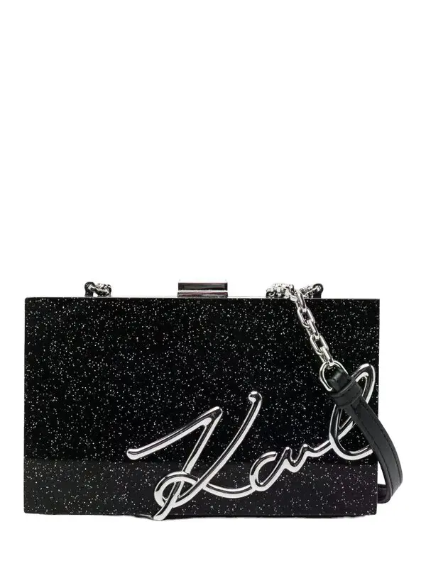 Karl Lagerfeld Ksoiree Clutch - Black