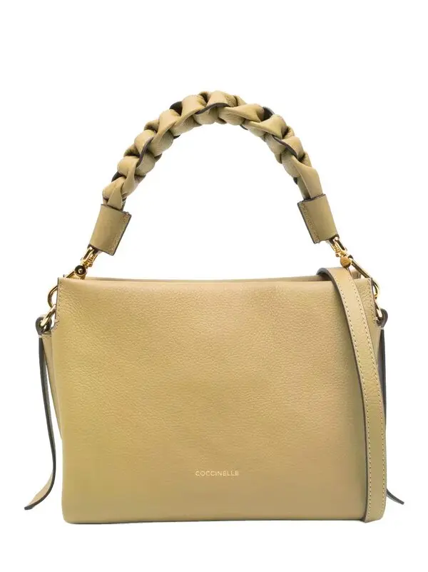 COCCINELLE Braided-handle Tote Bag - Neutrals