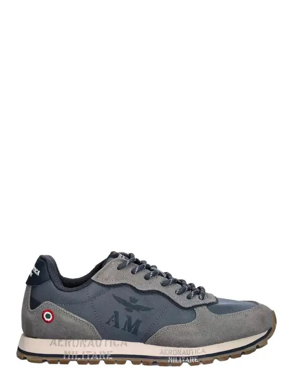 AERONAUTICA MILITARE Logo-print Sneakers - Blue