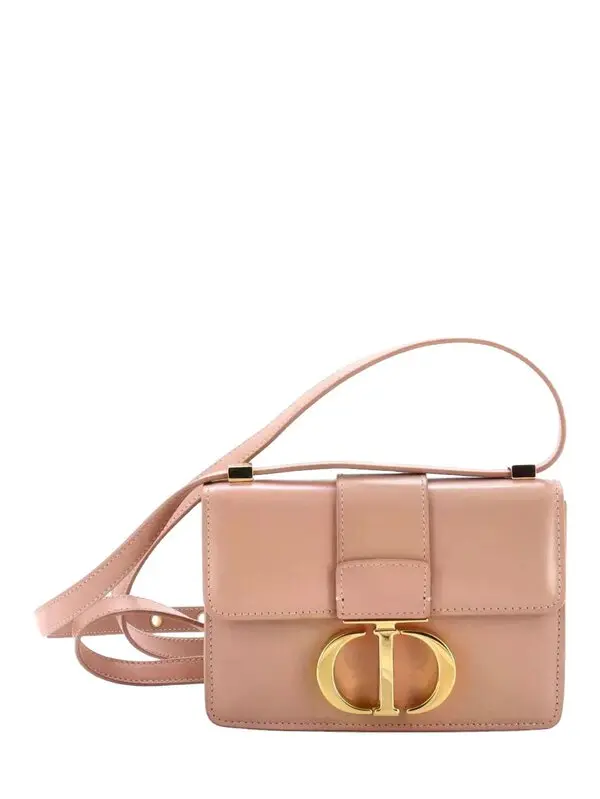Dior 30 Montaigne Flap Bag Leather Micro Shoulder Bag - Neutrals