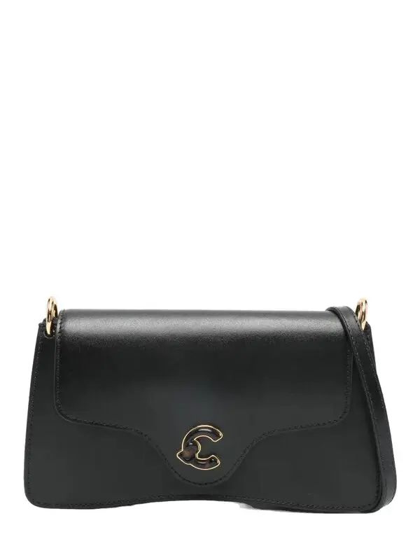 COCCINELLE Small C-me Logo Cross Body Bag - Black