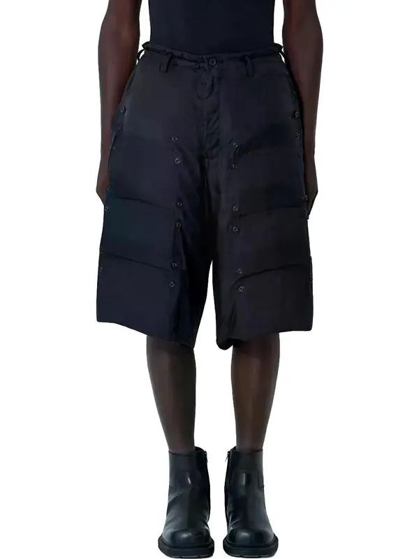 Yohji Yamamoto Padded Shorts - Black
