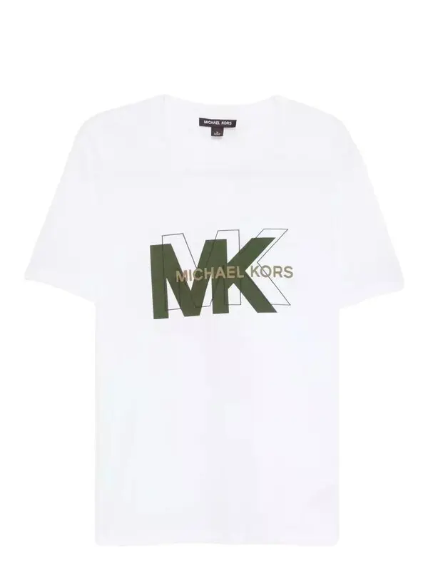Michael Kors Logo-embossed T-shirt - White