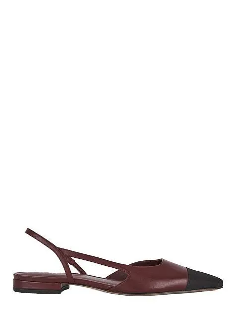 Raye Dorit Flat - Burgundy