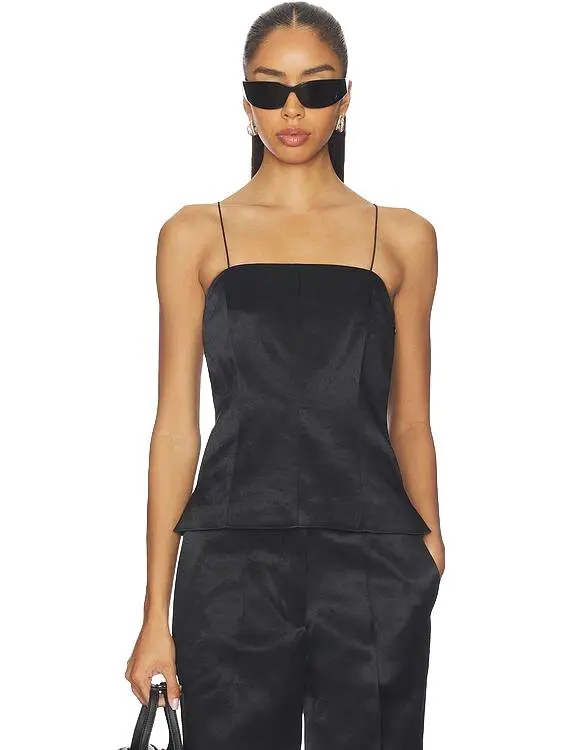 Helmut Lang Minimal Slip Top - Black