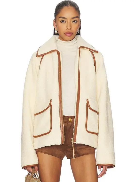 LOVERS AND FRIENDS Hailey Jacket - Cream & Tan