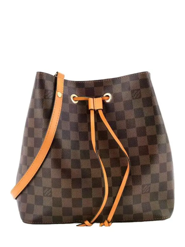 LOUIS VUITTON Neonoe Damier Mm Bucket Bag - Brown