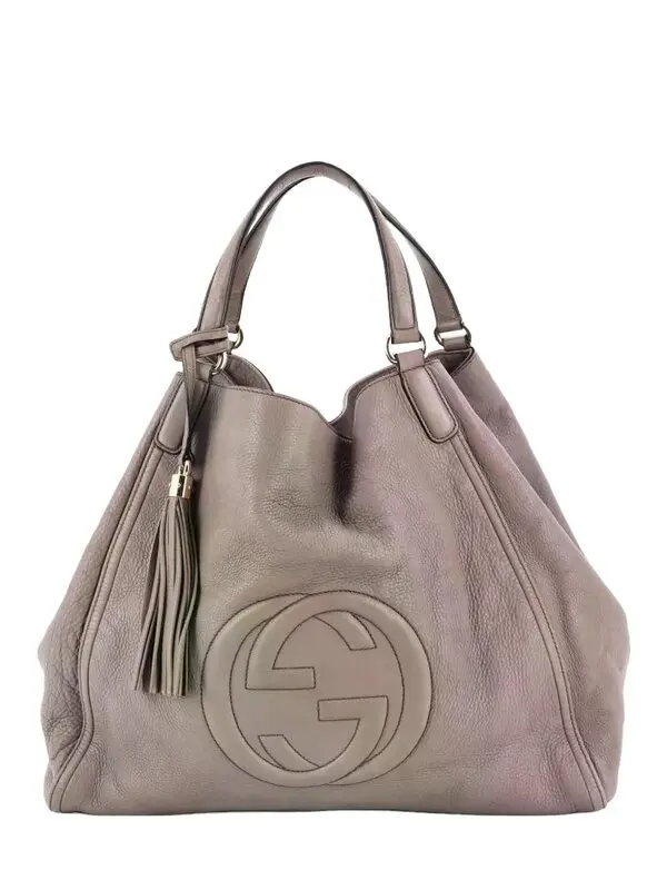 Gucci Soho Large Shoulder Bag - Neutrals