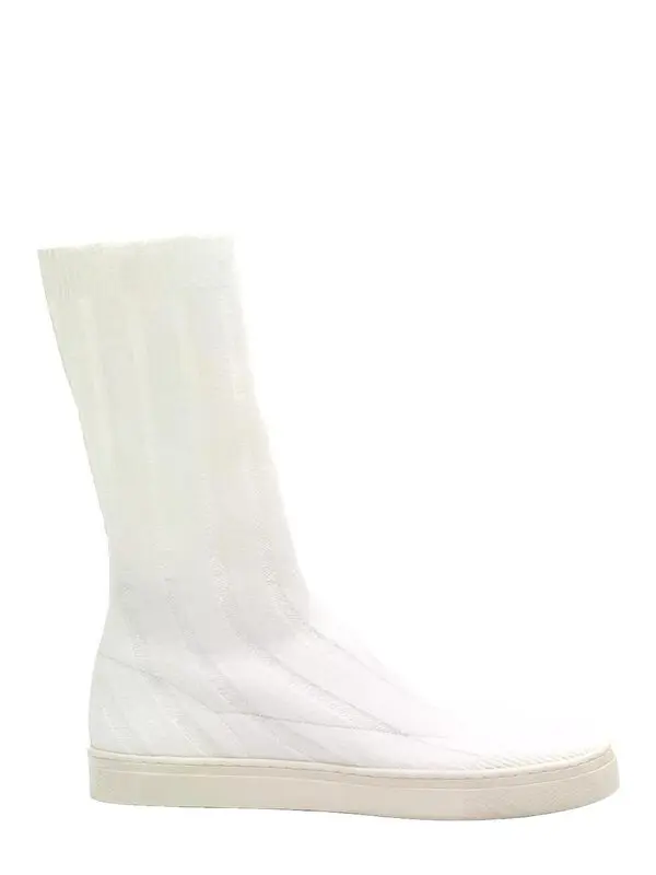 GLORIA COELHO Knitted Sock Sneakers - Neutrals