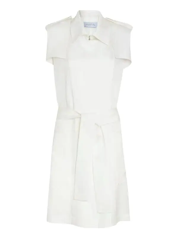 GLORIA COELHO Belted Coat - White