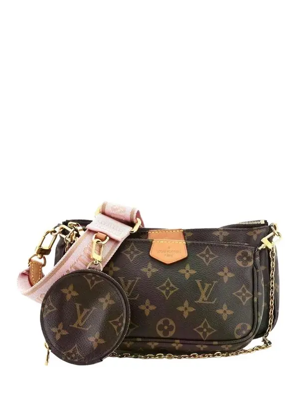 LOUIS VUITTON Multi Pochette Accessoires Monogram Canvas - Brown