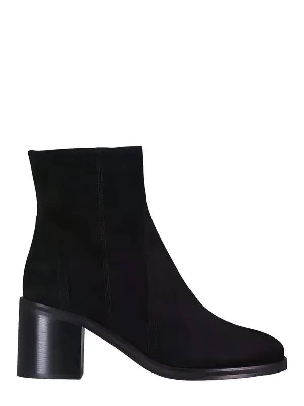 Aquatalia Block-heel Ankle Boots - Black