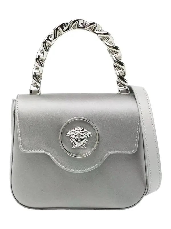 Versace La Medusa Mini Bag - Grey