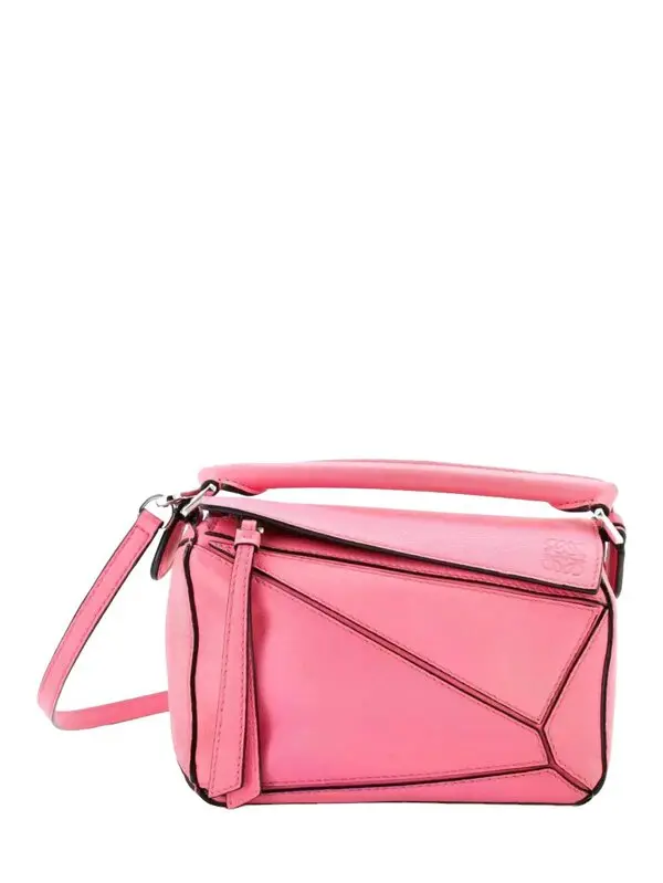 Loewe Puzzle Mini Crossbody Bag - Pink
